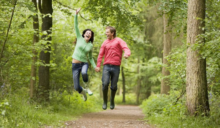 Exercise makes you healthy and happy!